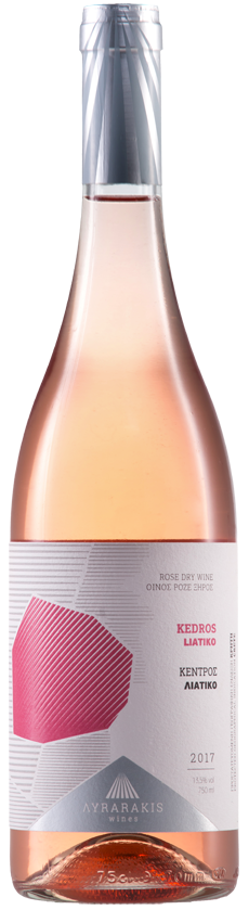 Liatiko Kedros Rose Dry Wine - Lyrarakis Winery Crete Greece